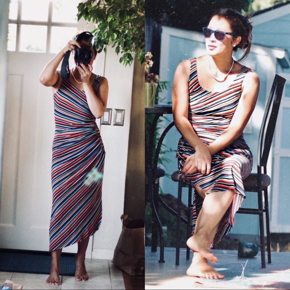 Bailey 44 | Dresses | Bailey 44 Striped Luca Maxi Dress | Poshmark